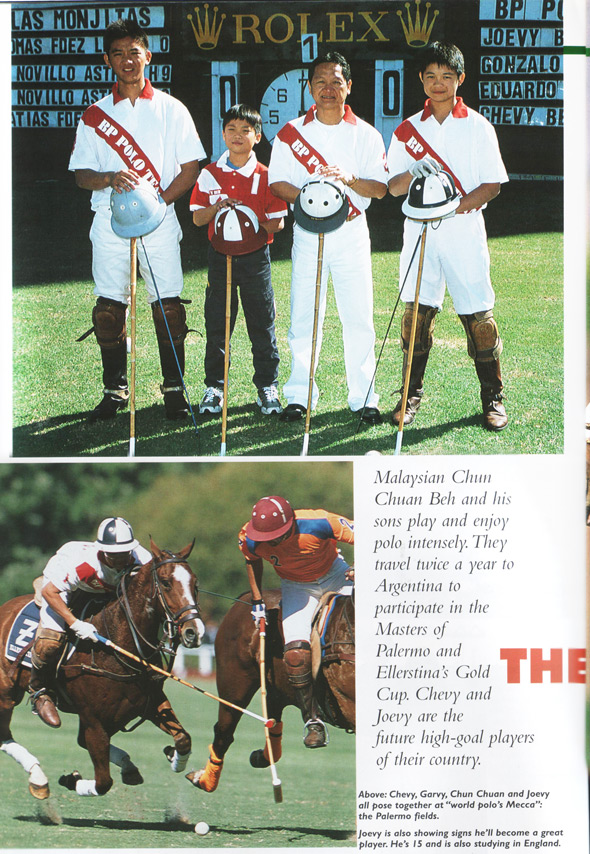 BP POLO CLUB (3404/2009) » Blog Archive » The Beh family players ...